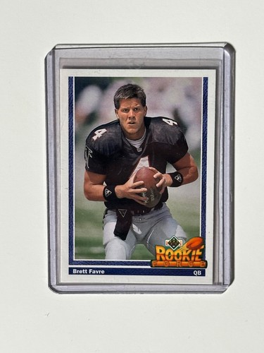 1991 Upper Deck Rookie Force #647 Brett Favre (RC) Atlanta Falcons | eBay