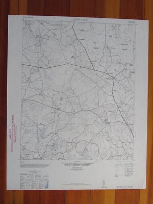 Richlands North Carolina 1948 Original Vintage USGS Topo Map | eBay