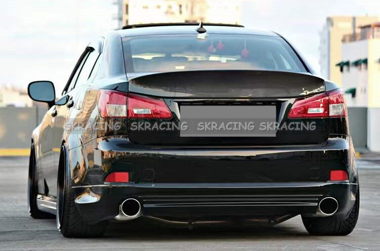 For LEXUS IS250 IS350 ISF 06-13 08 Wald REAL Carbon Fiber HighKick ...