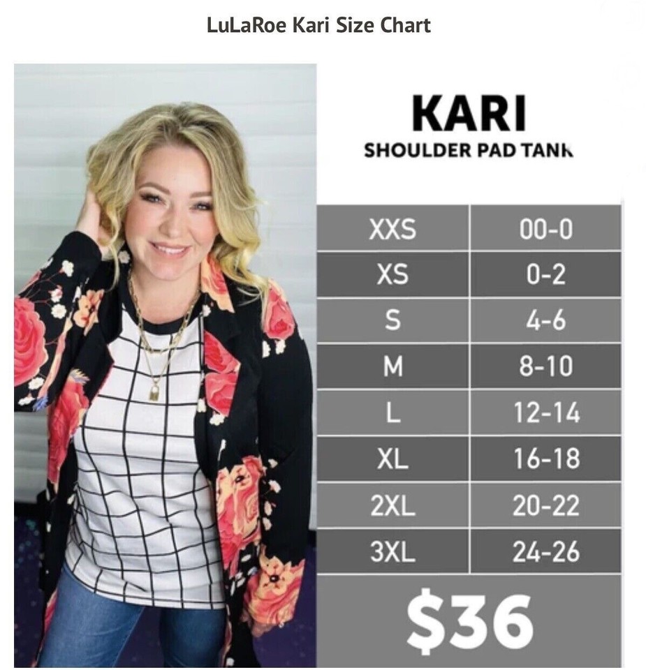 NWOT Lularoe Kari XLarge Shoulder Pad Peach Solid Tank Top | eBay