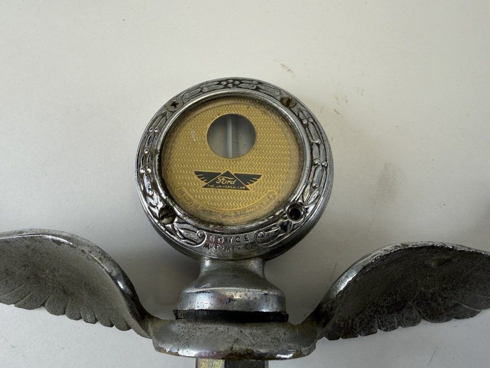 Rare 1928-1929 Model T Ford Boyce Midget Wings Moto Meter Radiator Cap ...