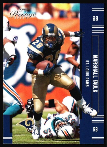 2005 Playoff Prestige Marshall Faulk #129 St. Louis Rams | eBay