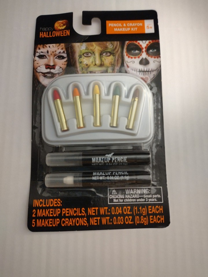 Happy Halloween Pencil & Crayon Makeup Kit | eBay