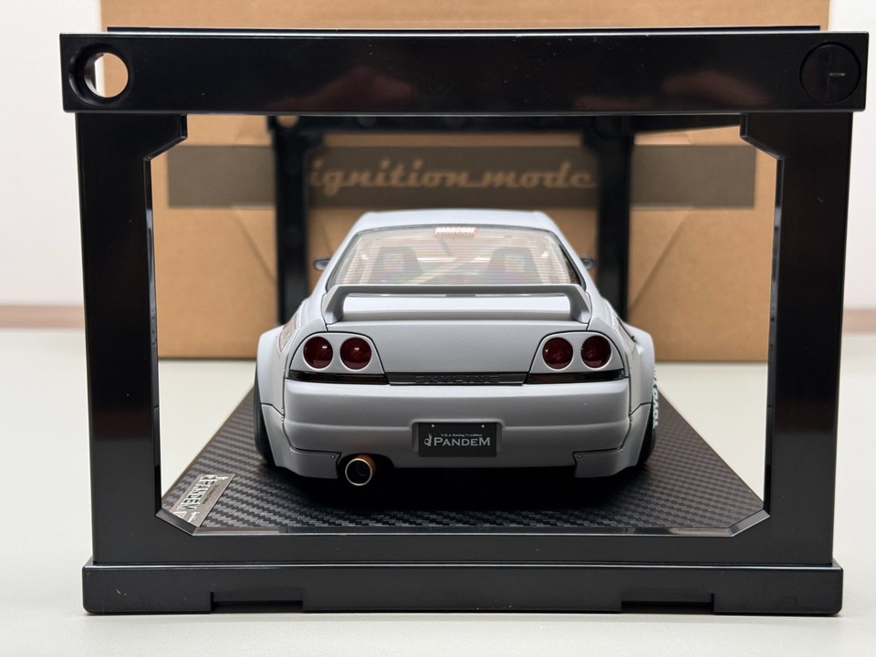 IG 1/18 Nissan Skyline GT-R (R33) Matte Gray Resin Model Car -- IG3034 ...