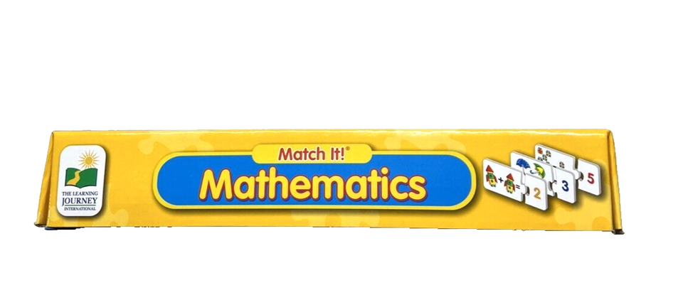 MATCH IT! Mathematics Math STEM Addition Subtraction Game Puzzle Set 3 ...