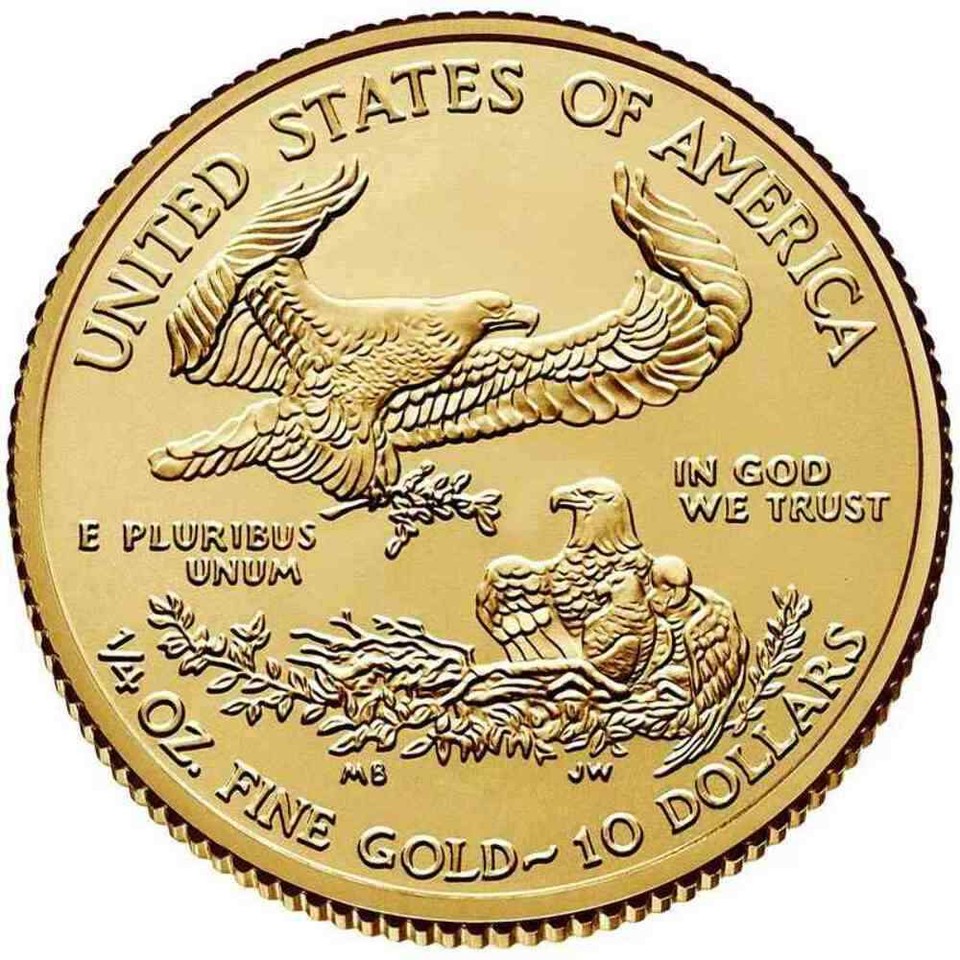 1/4 oz Gold American Eagle Coin - Diversify with Pure Gold | eBay