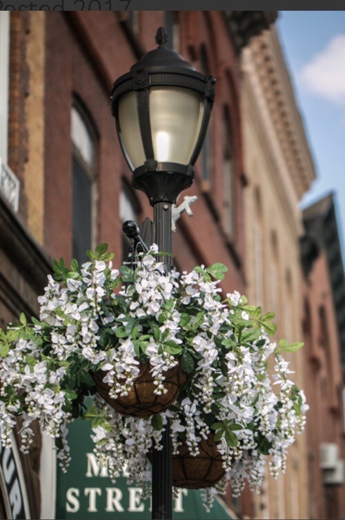 44” Vintage Hudson Riverside NYC Street Light, Pole Lamp, LED, Green | eBay