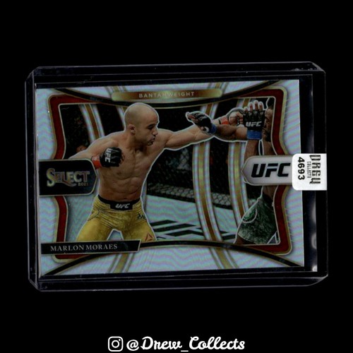 2021 Panini Select UFC - Premier Level Marlon Moraes #166 Silver Prizm ...