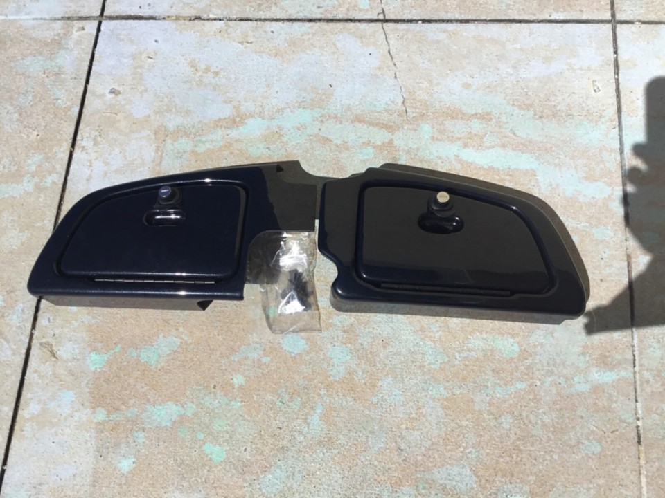 LOCKING DASH GLOVE BOX COVERS GLOSS BLACK ICON I20 I40 I60 ADVANCED EV ...