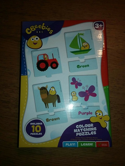 Cbeebies Colour Matching Puzzles 3 Yrs Boxed. for sale online | eBay