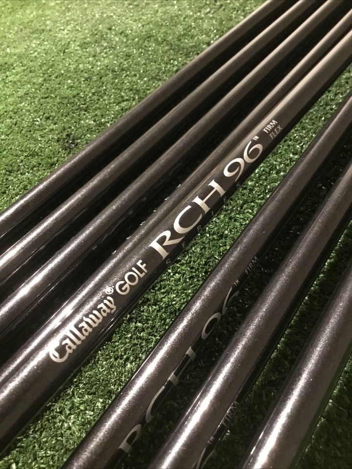 Callaway 1996 Big Bertha Irons Set (3-PW) Firm RCH 96 Series Graphite ...