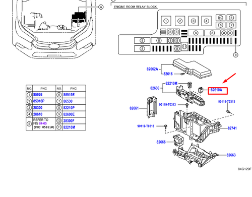 Bloc-fusibles TOYOTA HILUX MK8 826100K030 NEUF ORIGINAL | eBay