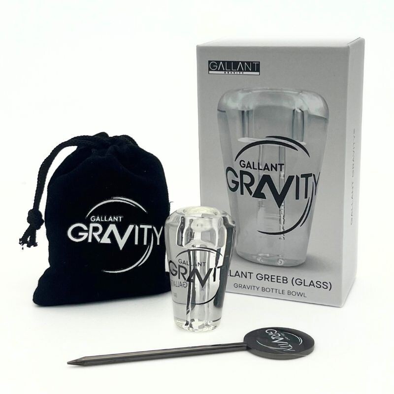 Gallant Greeb (CLEAR GLASS) - Hookah Gravity Bong Bowl Bottle Bong ...