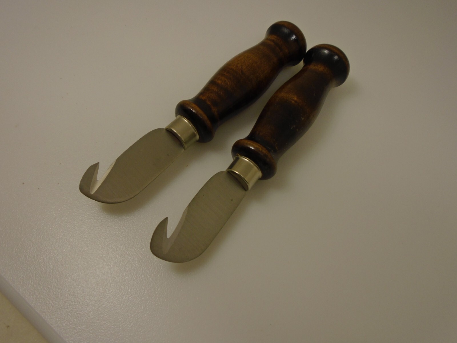 Dexter USA (2) Hooked Blades Pull Cutters Utility Knives 2.5"X1.5" Wood ...