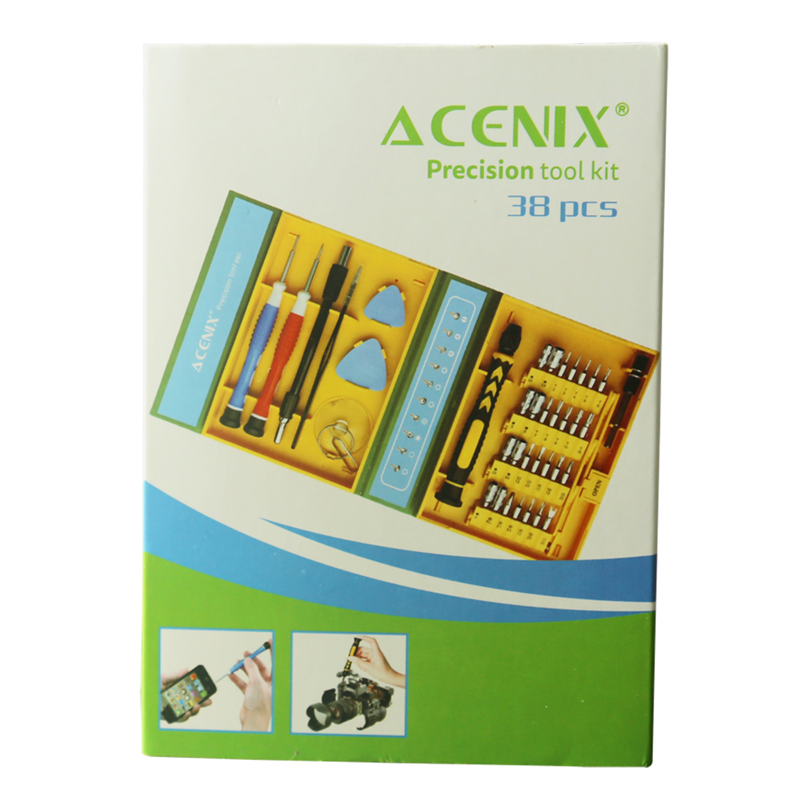 ACENIX? 38 iN 1 Screwdriver Torx Tool Kit Set Ph00 Ph000 T2 T4 T5 T6 T7 ...