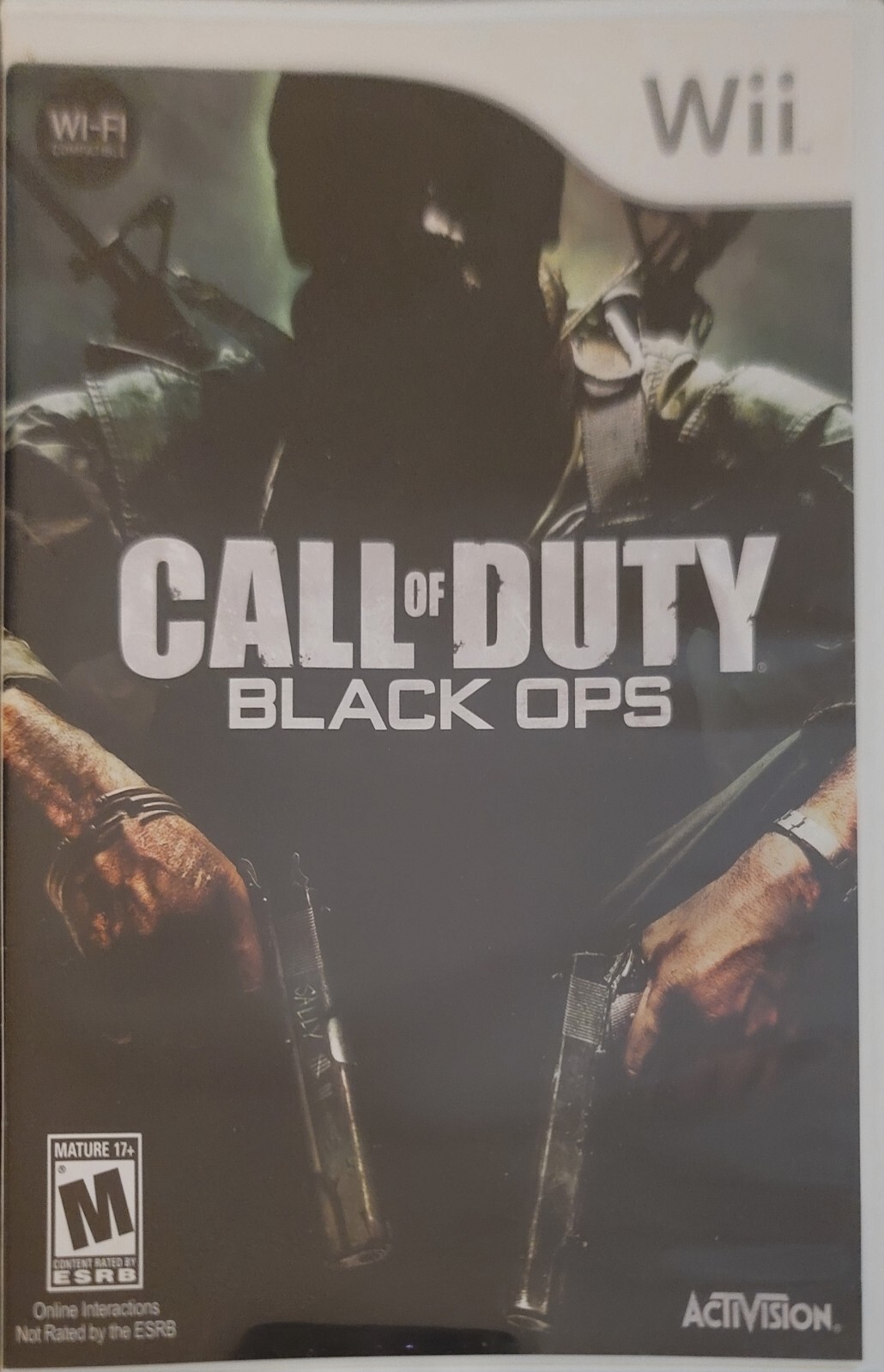 Call Of Duty Black Ops Wii Cover