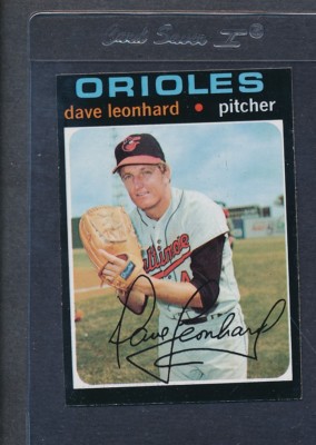 1971 Topps #716 Dave Leonhard Orioles EX/MT *8431 | eBay