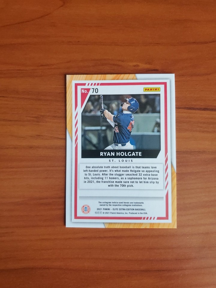 Ryan Holgate - 2021 Elite Extra Edition Rookie #70 - STATUS /499 ...