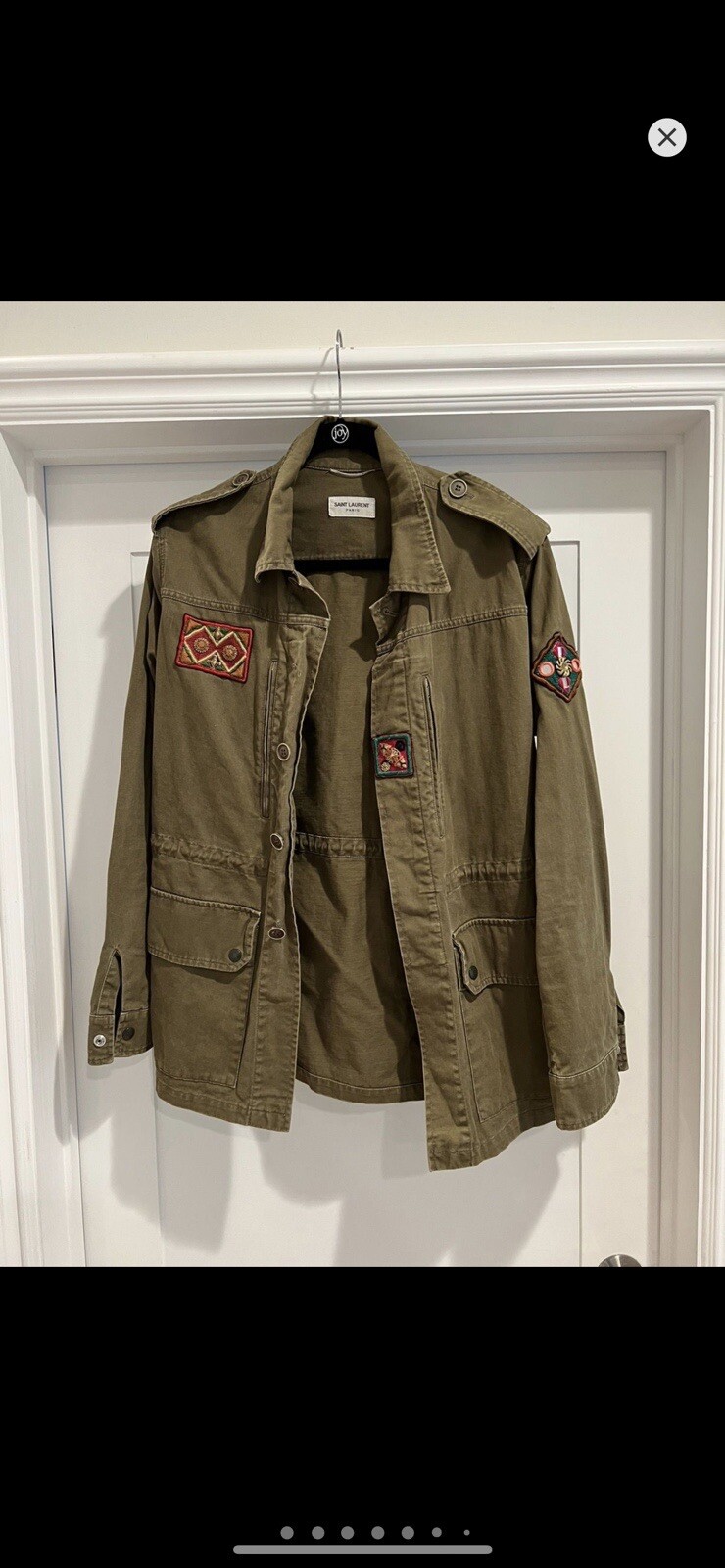 RARE SAINT LAURENT SAMPLE RUNWAY JACKET, HEDI SLIMANE… - Gem