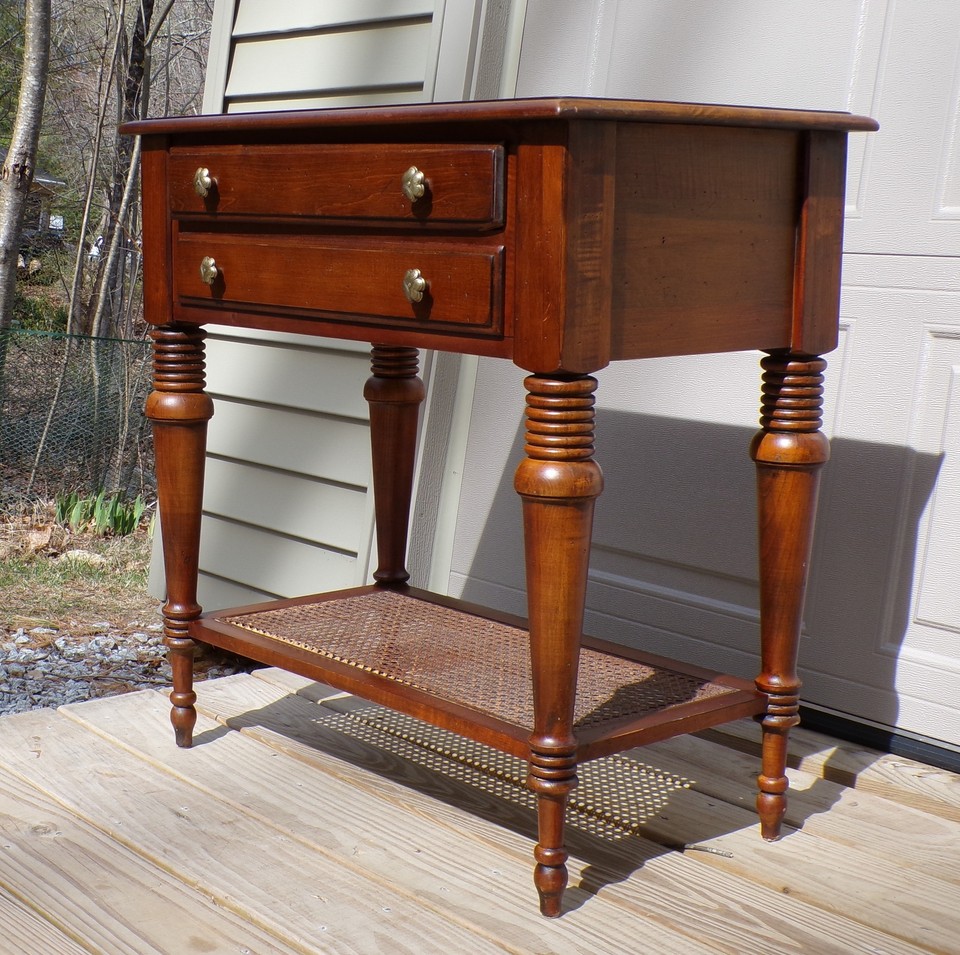 Ethan Allen British Classics Cayman Night Table End Table Nightstand | eBay