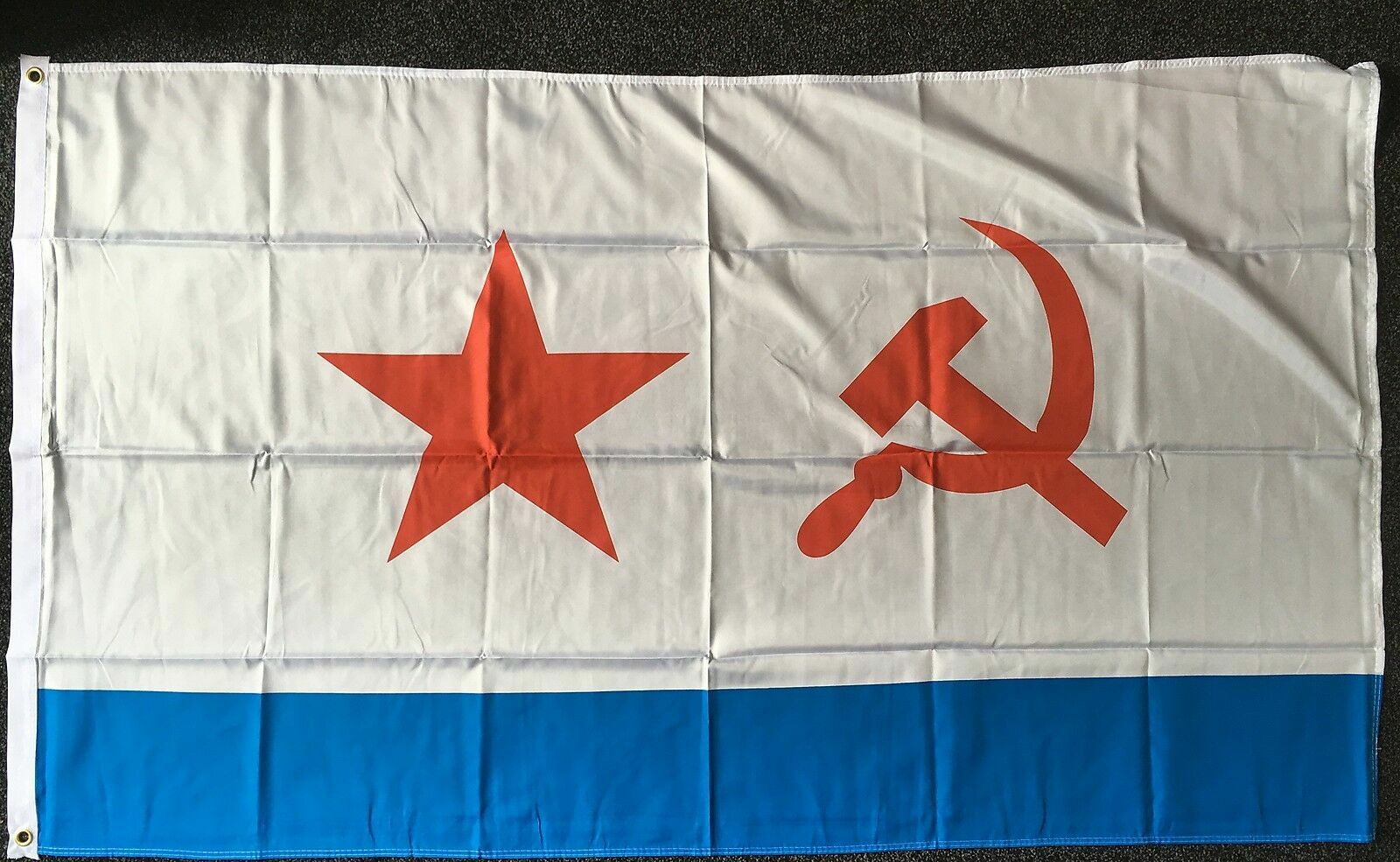 Soviet Navy Ensign Red Fleet Flag USSR CCCP Communist Socialist 1917 ...