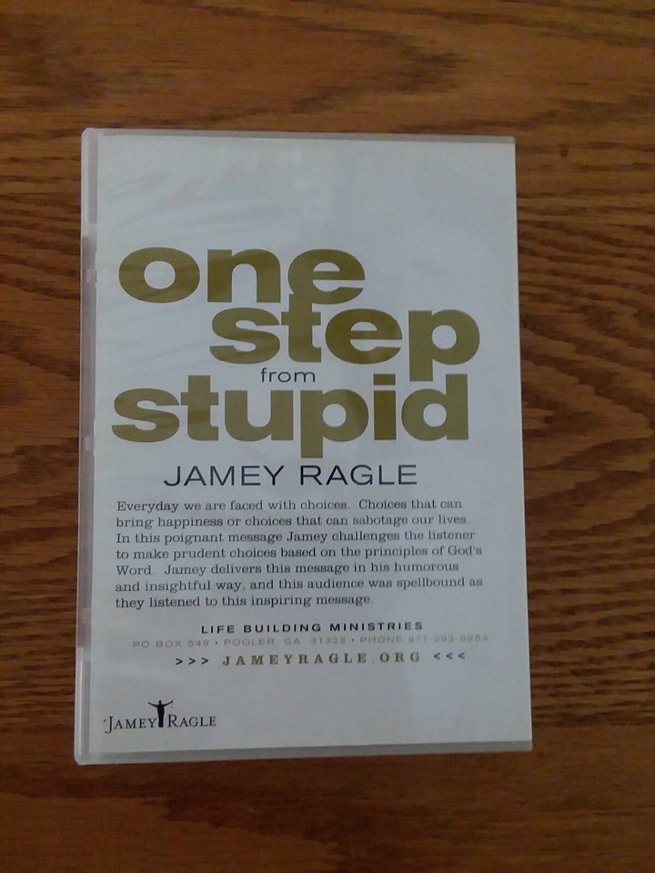 JAMEY RAGLE DVD ONE STEP FROM STUPID | eBay