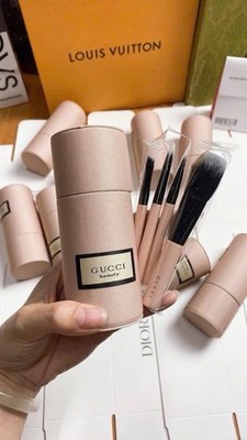 GUCCI BEAUTY Makeup Mini 4 Pc Brush Set and Case | eBay UK
