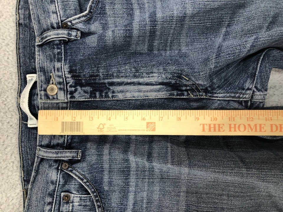 Express Jeans Mens 38x30 Blue Precision Fit Boot Leg High Rise | eBay