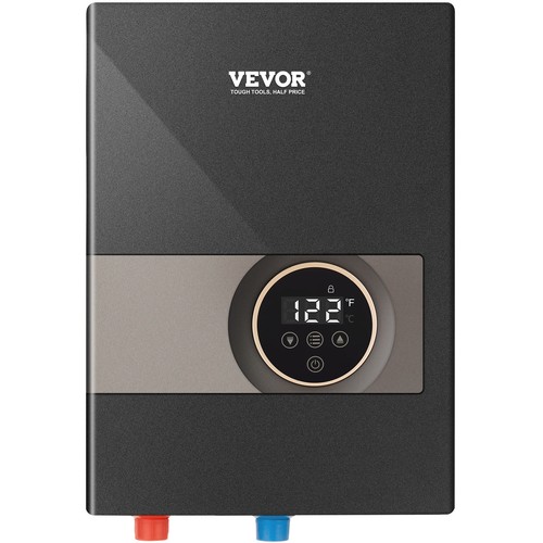 VEVOR 13.8KW Instant Hot Tankless Water Heater Electric LED Boiler for ...
