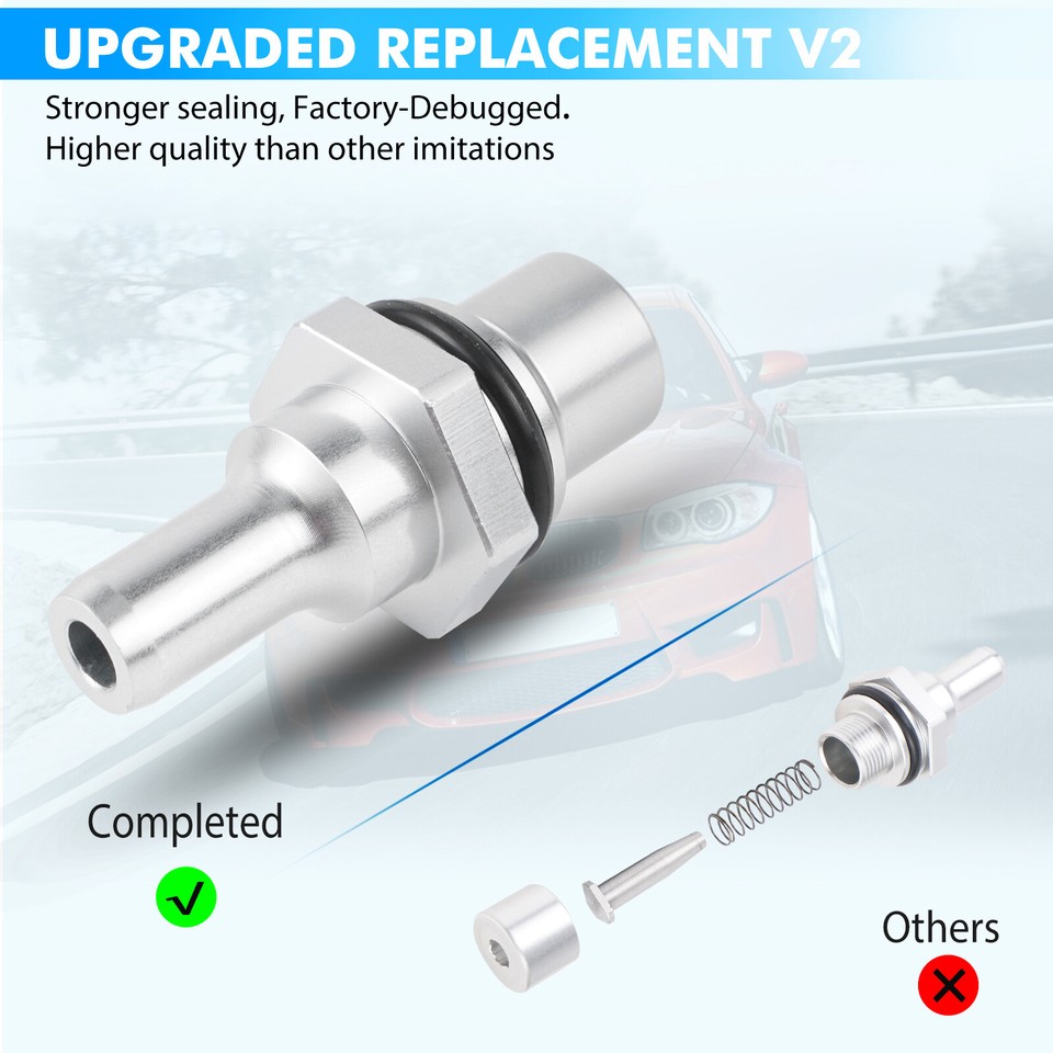 Upgraded Replacement N54 PCV Valve Set For N54 Twin Turbo For BMW ...