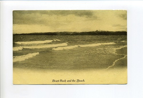 Marshfield MA Mass Brant Rock & Beach, "Went to Ocean House last night ...