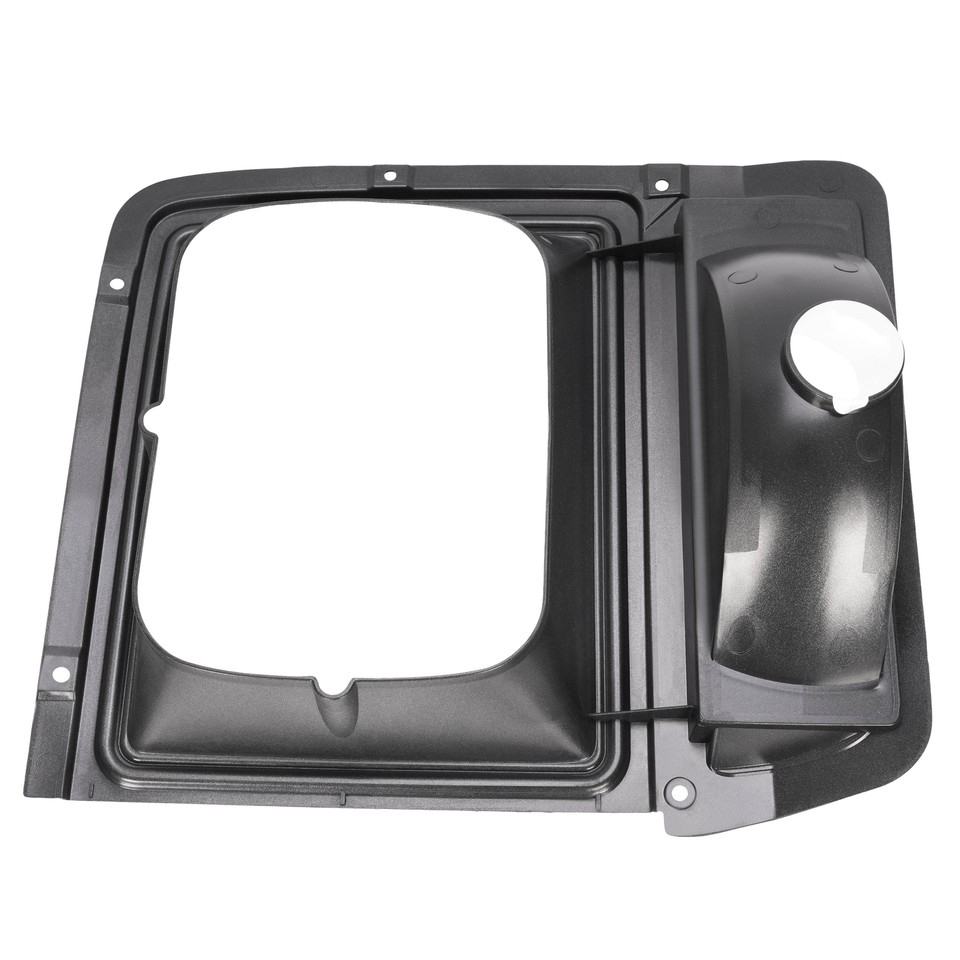 1986-1990 Dodge D/W Pickup Truck Headlight Bezel Pair w/Corner Parking ...