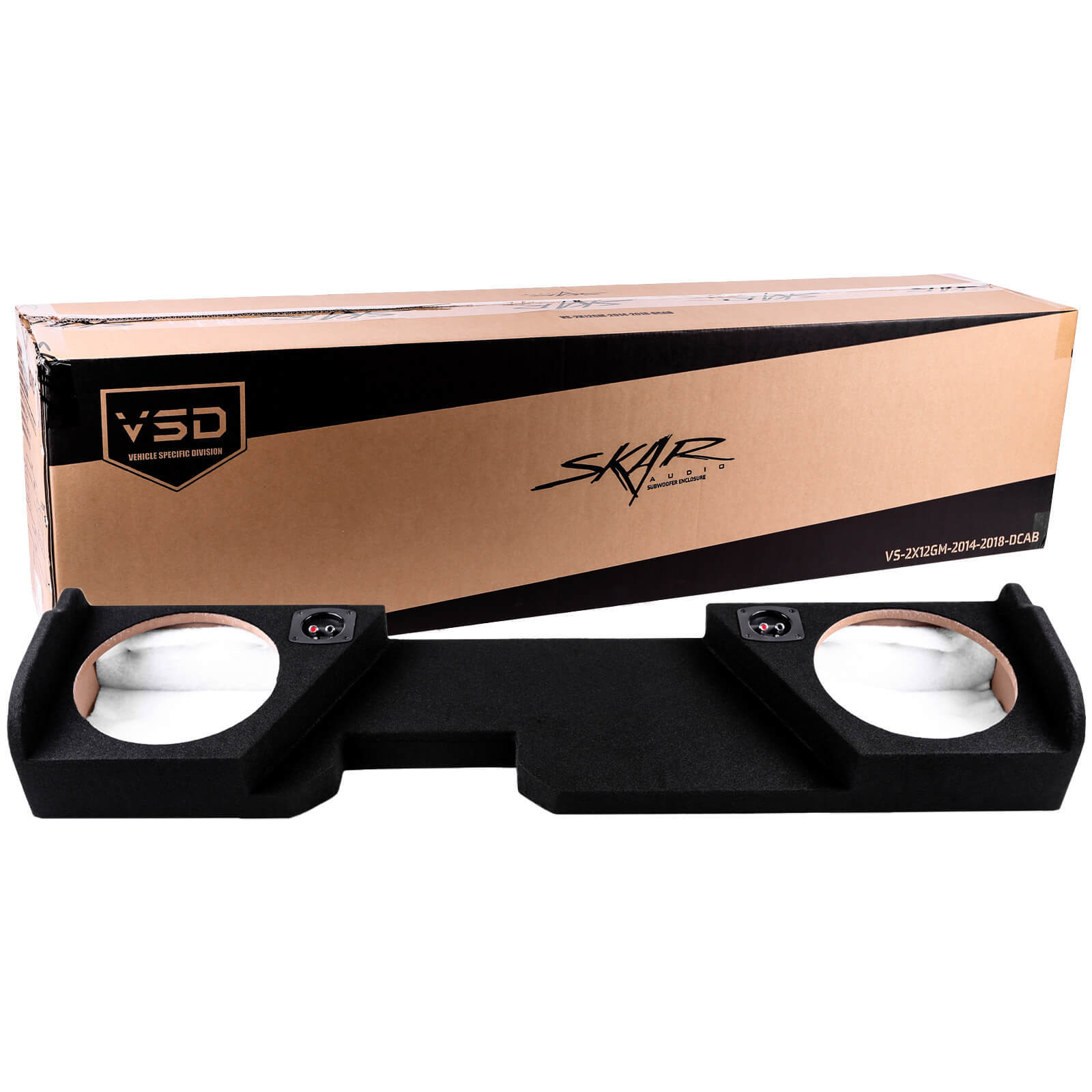 Fits 2014-2018 Chevy Silverado/GMC Sierra Double Cabs Dual 12 ...