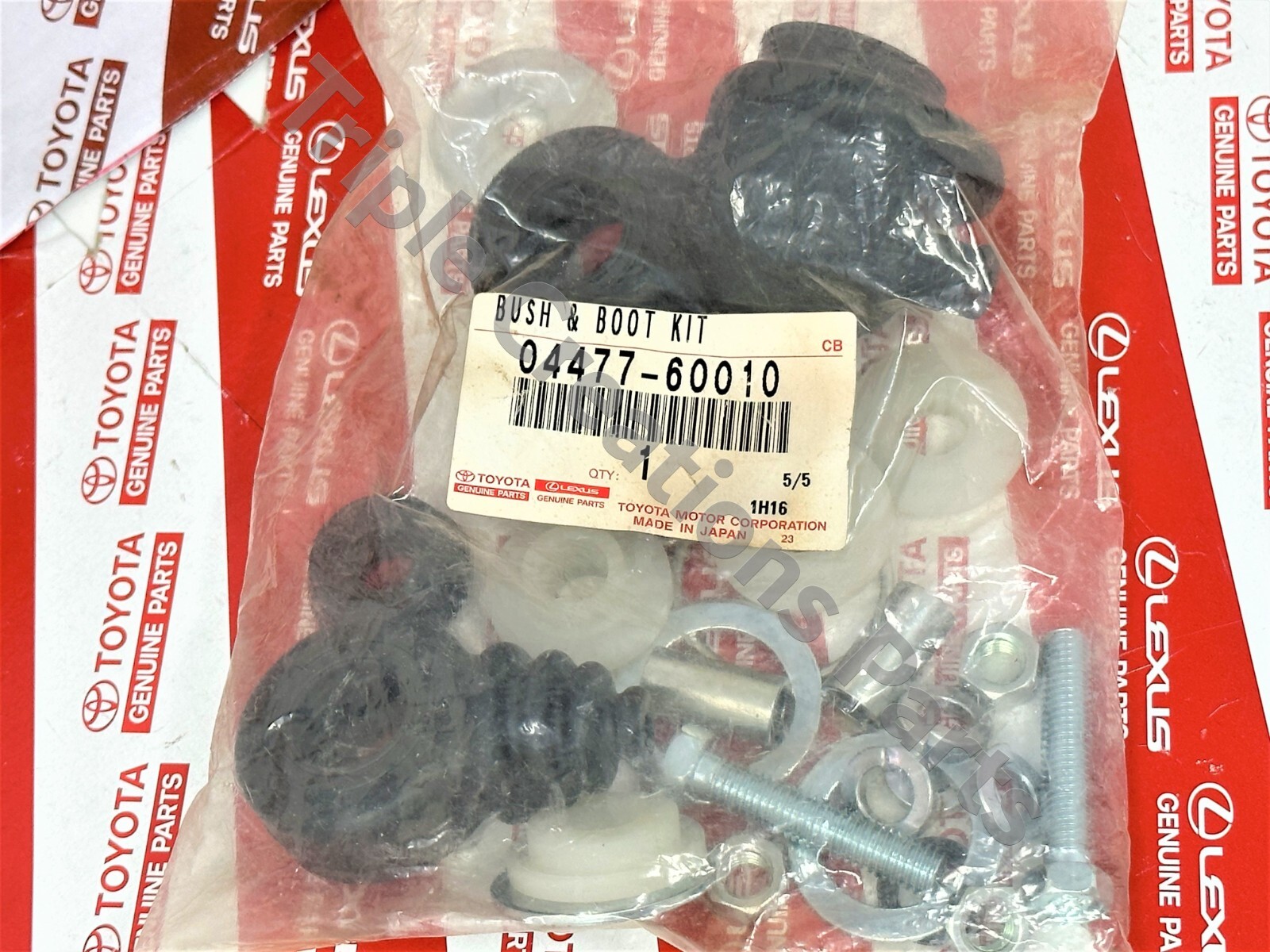 0447760010 GENUINE Toyota BUSH & BOOT KIT, LOAD SENSING SPRING 04477 ...