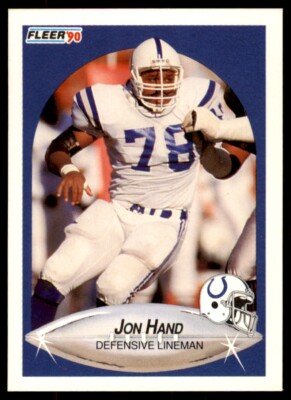 1990 Fleer #230 Jon Hand | eBay