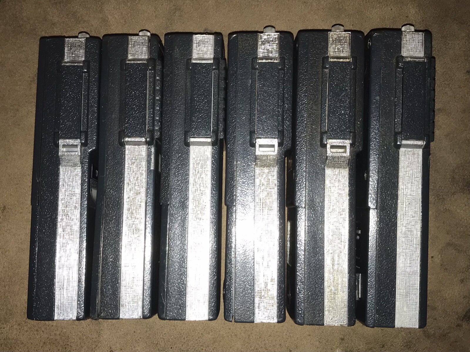 Six Vintage Motorola HT220 Portable Radios 153.050 | eBay