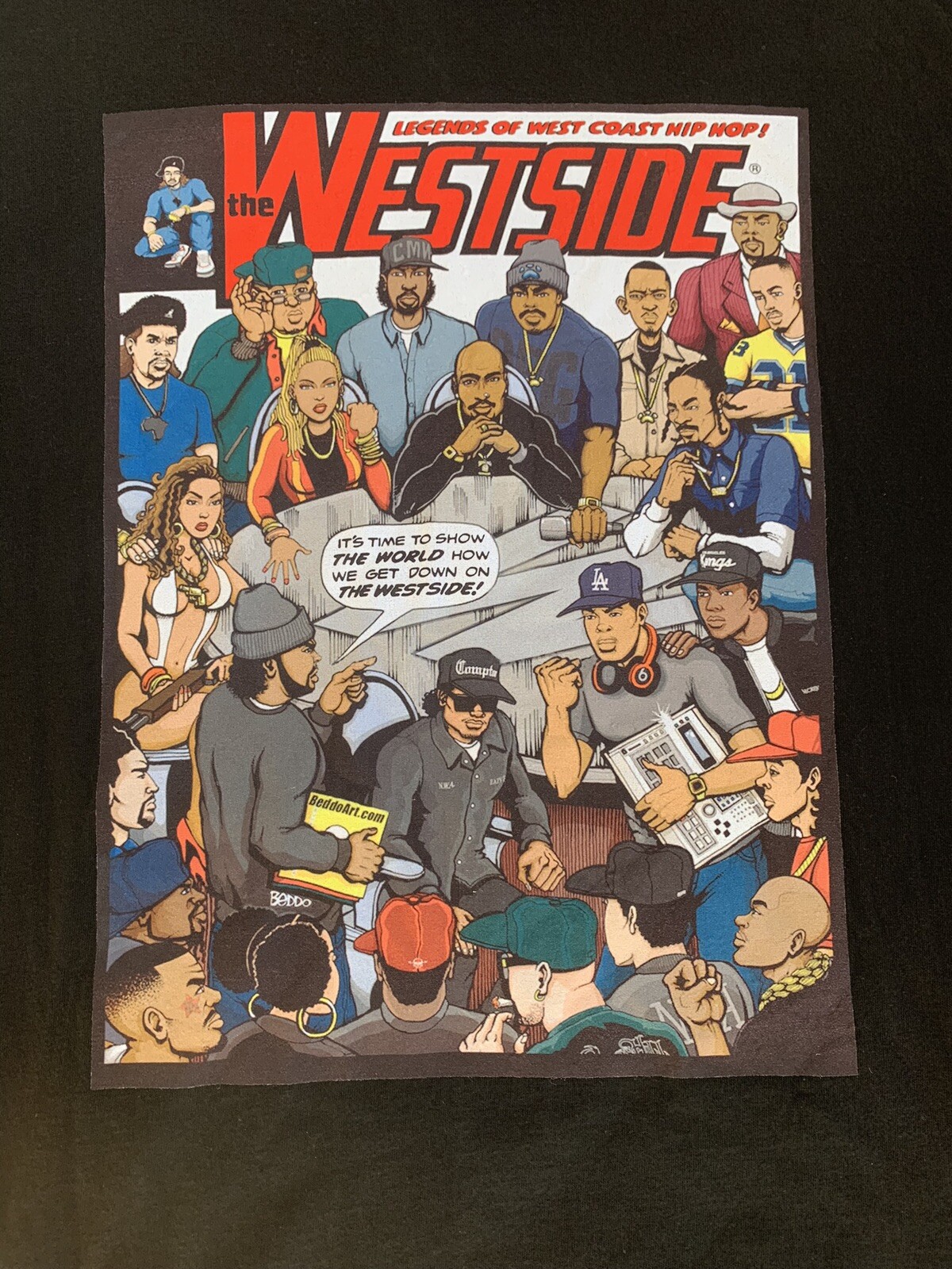 WESTSIDE COMIC Legends Of The West Coast Hip Hop Men'… - Gem