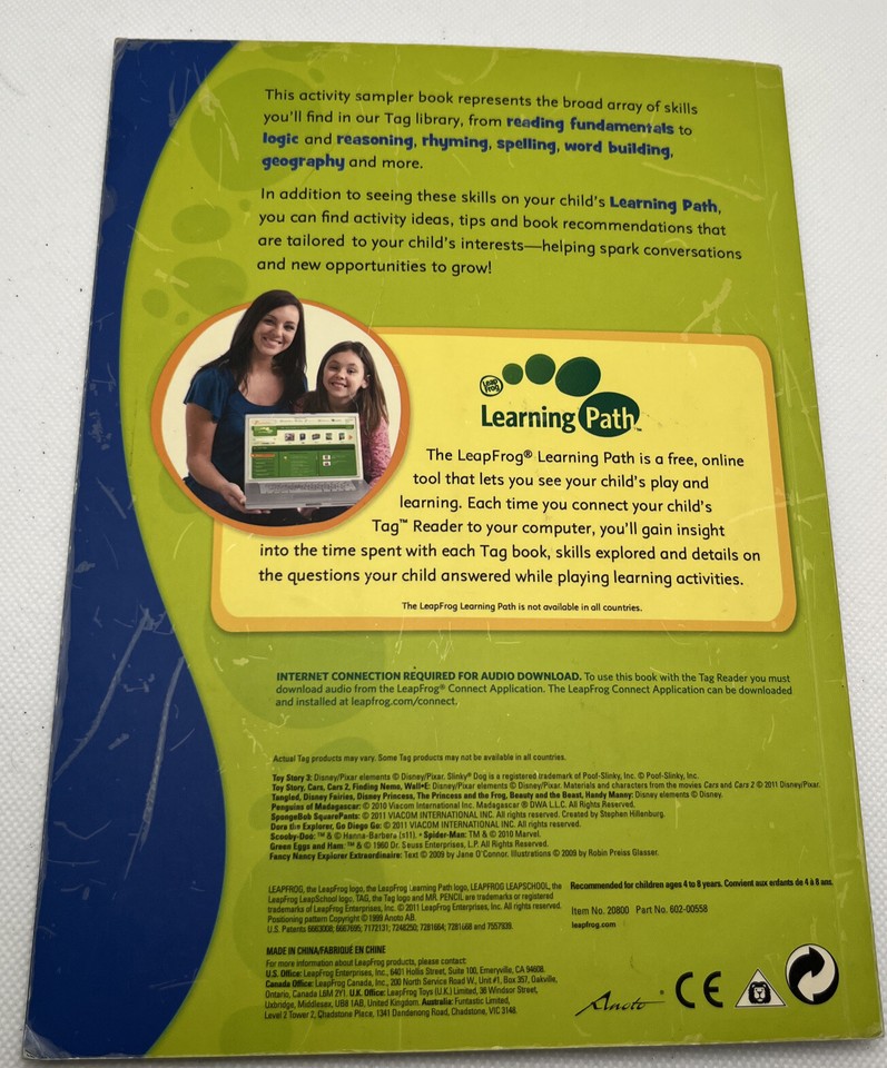 LeapFrog Tag Pen LeapReader book LET’S PLAY TAG! | eBay