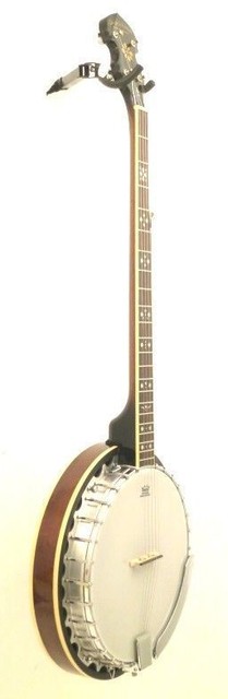 Oscar Schmidt OB5LH Left Handed 5-String Mahogany Resonator Banjo for ...