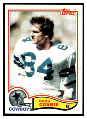 1982 Topps #309 Doug Cosbie Dallas Cowboys Rookie Excellent | eBay