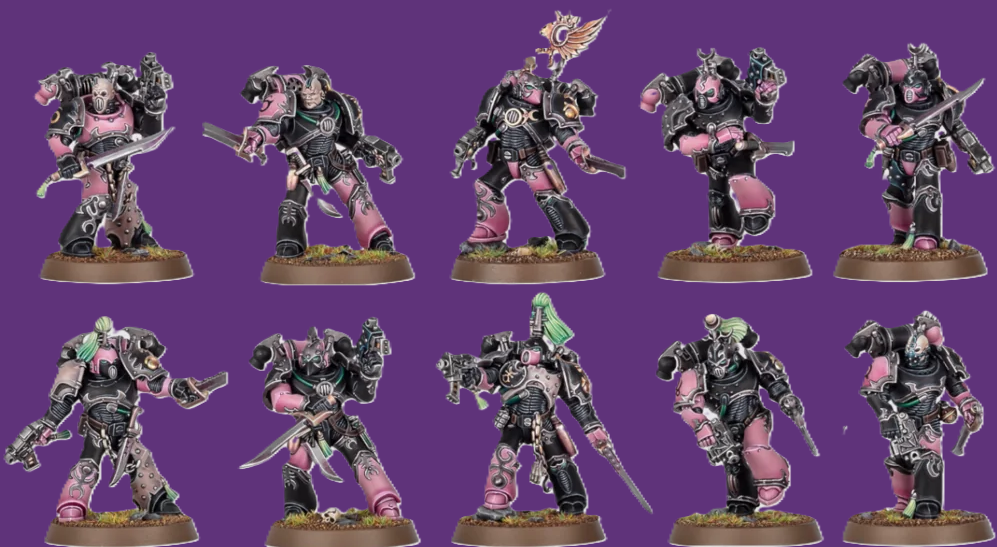 Warhammer 40k Emperor's Children Tormentors / Infractors NEW Pre-Sale 3 ...