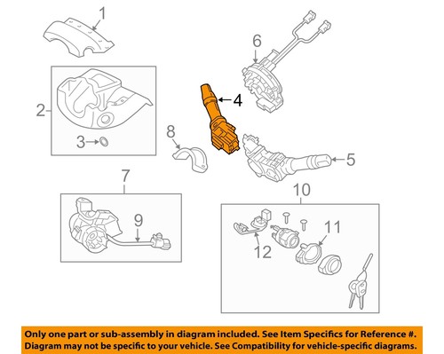 HYUNDAI OEM 11-15 Sonata-Windshield Wiper Switch 934201U000 | eBay