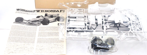 Vintage Tamiya Williams FW11 Honda F1 1986 1/20 Model Kit Grand Prix GP ...