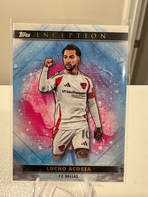 Lucho Acosta (FC Dallas)- MLS Inception Base Card | eBay