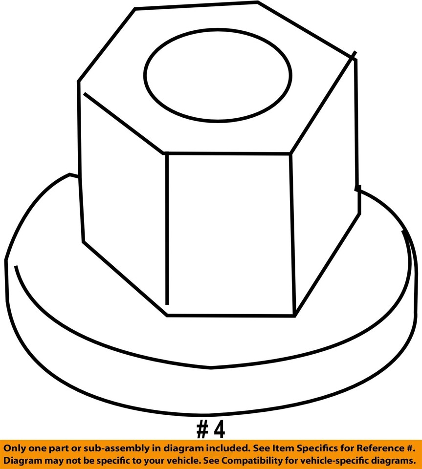 FORD OEM 07-19 C-Max Front Suspension Struts Components-Top Nut ...