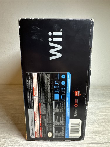 Nintendo Wii Holiday Bundle Black Console for sale online | eBay