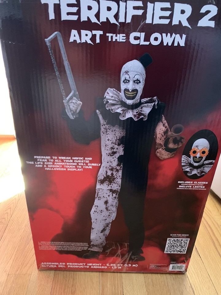 Terrifier 2 Art The Clown Animatronic | eBay