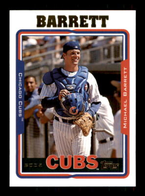 2005 Baseball Topps Michael Barrett Chicago Cubs #262 | eBay