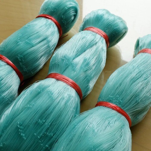 100m Nylon Silk Nets Fishing Net Gill Net Semi-Finished Products Grid ...