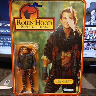 VINTAGE ROBIN HOOD FIGURE - WILL SCARLET MOC - see pic for condition | eBay